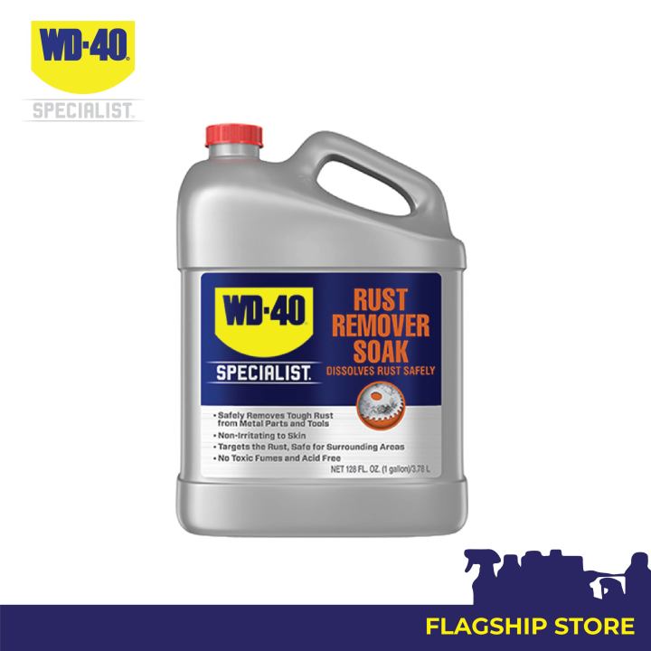 WD-40 Specialist Product Rust Remover Soak 1 Gallon | Lazada