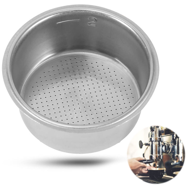 Coffee Machine Filter Sturdy Professional Stainless Steel Replacement ...