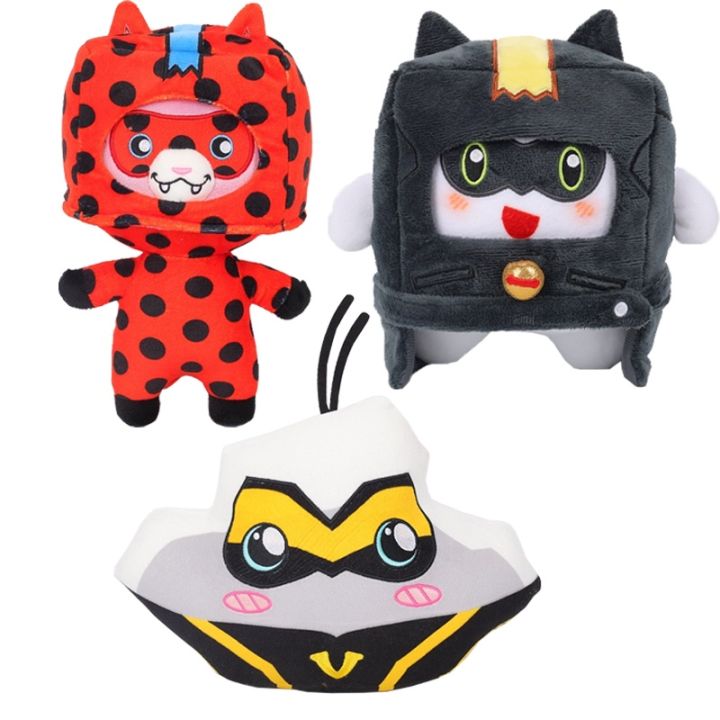 Lanky Miraculous Ladybug Series Cute Fox Plush Toy for Kids Stuffed ...