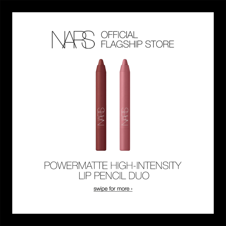 NARS Powermatte High-Intensity Lip Pencil Duo - American Woman & Cruella | Lazada PH