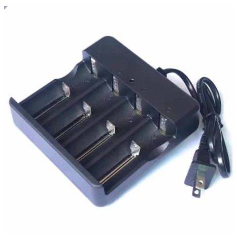 Battery Charger 18650 26650 4 Slots AC 100-240V And USB AC 110V 220V ...