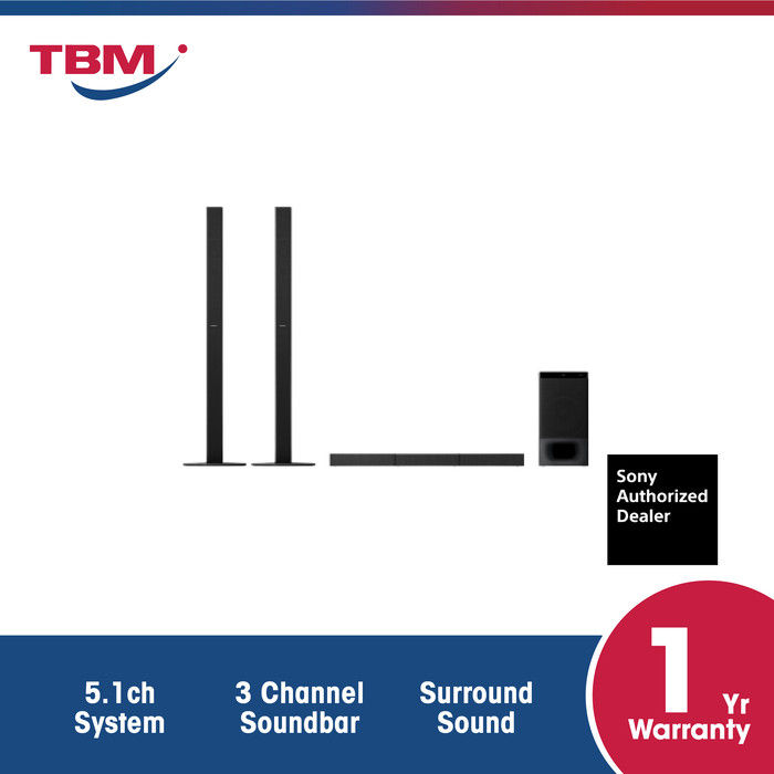 Sony HT-S700RF 5.1Ch Home Cinema Soundbar System With Bluetooth ...