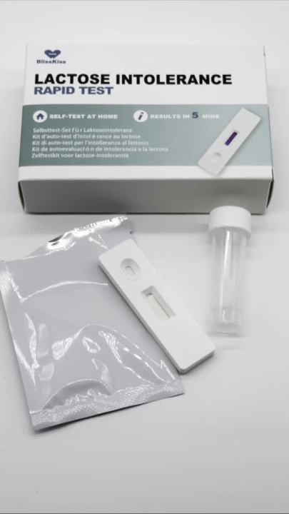 Lactose Intolerance Test Kit - Quick, Accurate Home Self-Test Kit for ...