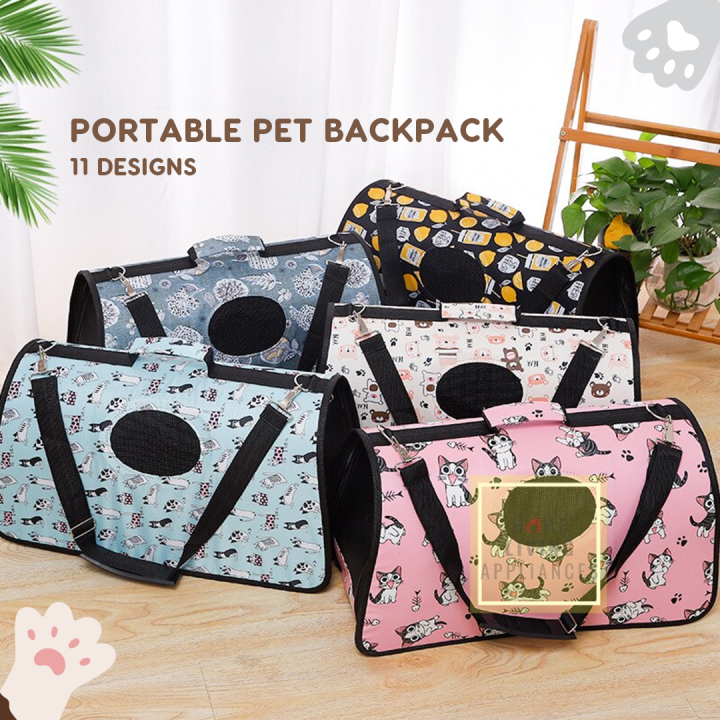 Portable Pet Carrier Multi-Colour Shoulder Bag Cats Dogs Side Bag | Beg ...