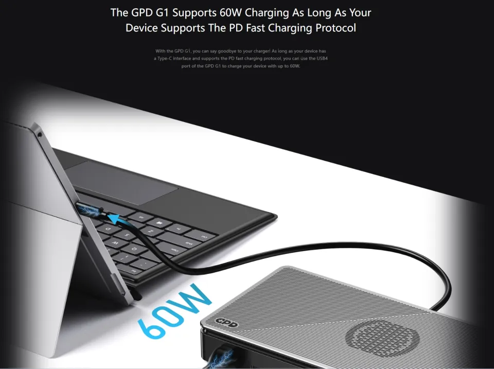 GPD G1 AMD Radeon RX 7600M XT 8GB eGPU 【代引可】 - グラフィックボード・グラボ・ビデオカード