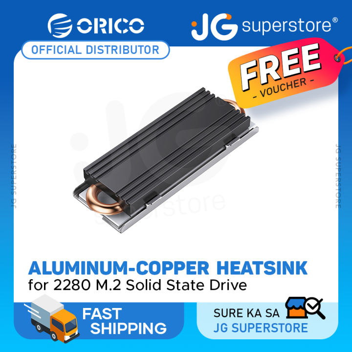 ORICO M2HS3 M.2 SSD Copper Aluminum Heatsink with Fast Cooling Thermal ...