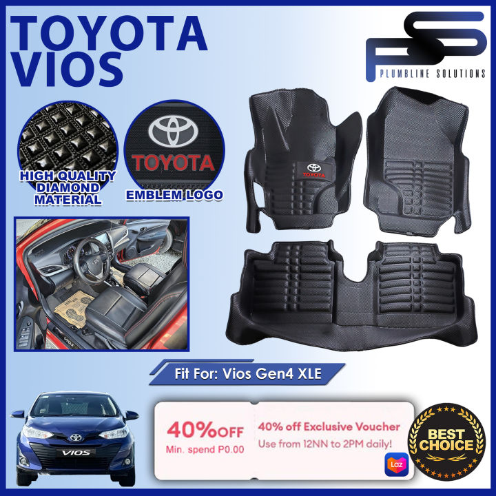 5D Diamond Toyota Vios Prime Gen4 Gen 4 XLE 2021 2022 2023 2024 Year ...