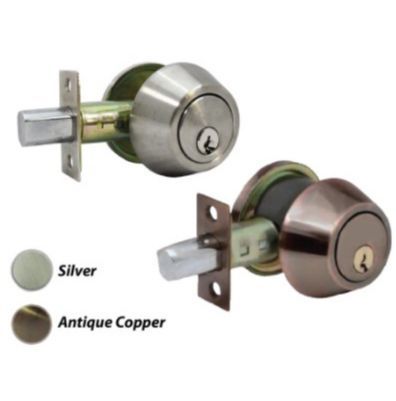 Single Deadbolt Door Lock / Home Security Lockset Thumbturn And Key ...