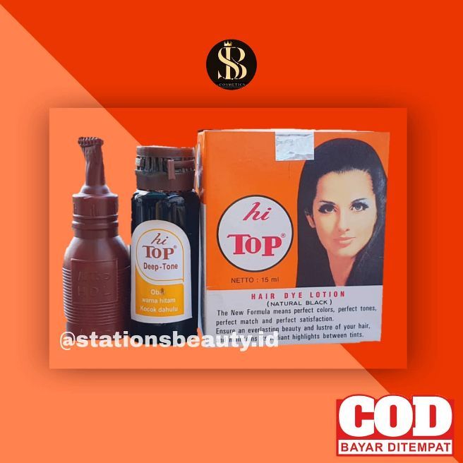 HI TOP Hair Dye Lotion Semir Rambut Legendaris 15ml | Lazada Indonesia