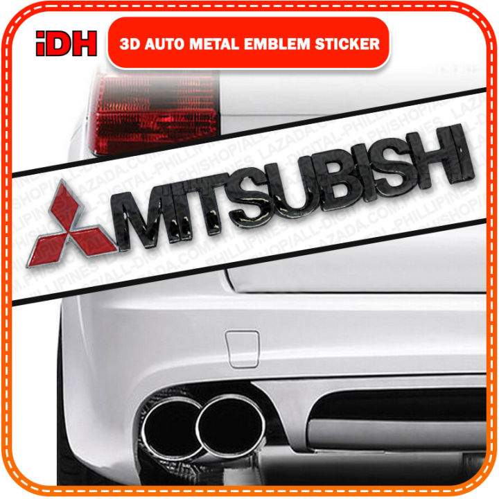 Car 3D Logo Sticker for MITSUBISHI / Plastic Badge Sticker Car ...