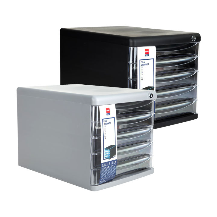Deli 9795 Letter Case Five Drawers with Lock | Lazada PH