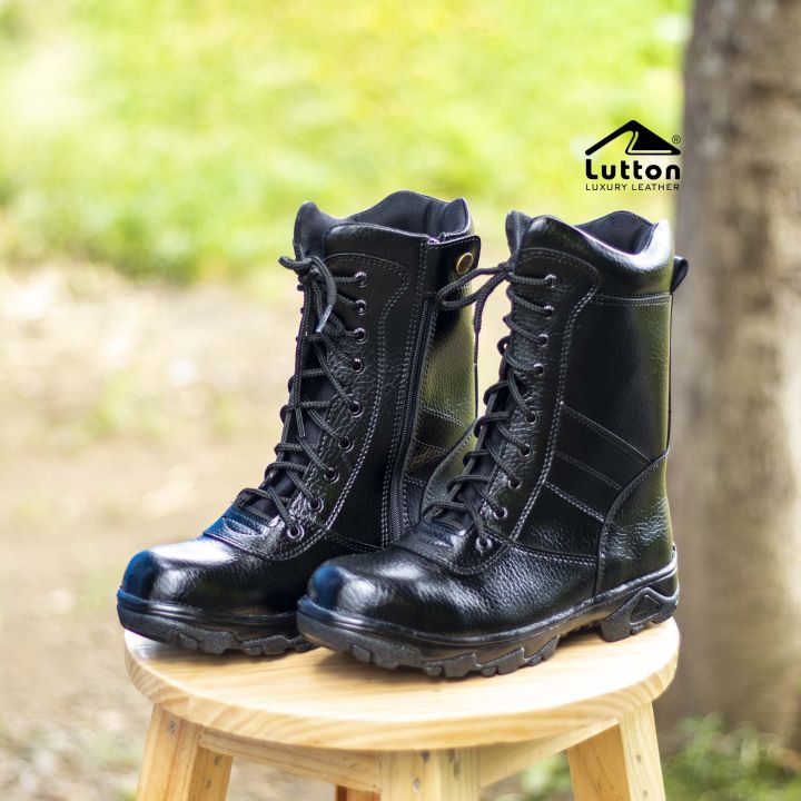 SEPATU SAFETY PRIA PDL TALI UJUNG BESI TERBARU 2024 | Lazada Indonesia