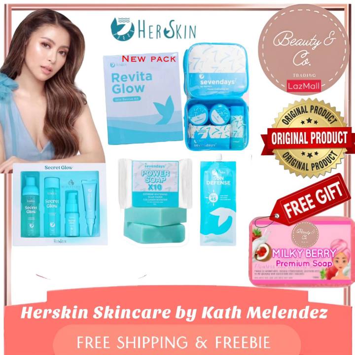 Herskin Revita, Secret glow, Sevendays, Sun Defense spf45 Sunscreen 50 ...