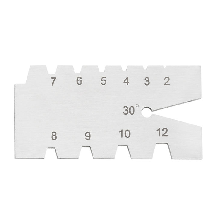 Screw Thread Gage Angle Gauge Template 30 Degree Thread Gauge Screw ...