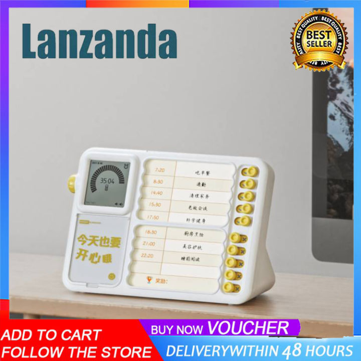 Task Timer, Planning Board with Visual Timer for Kids, Daily Chore ...