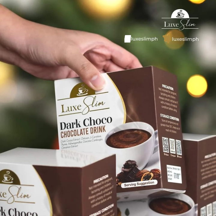 Luxe Slim Dark Choco Chocolate Drink | Lazada PH