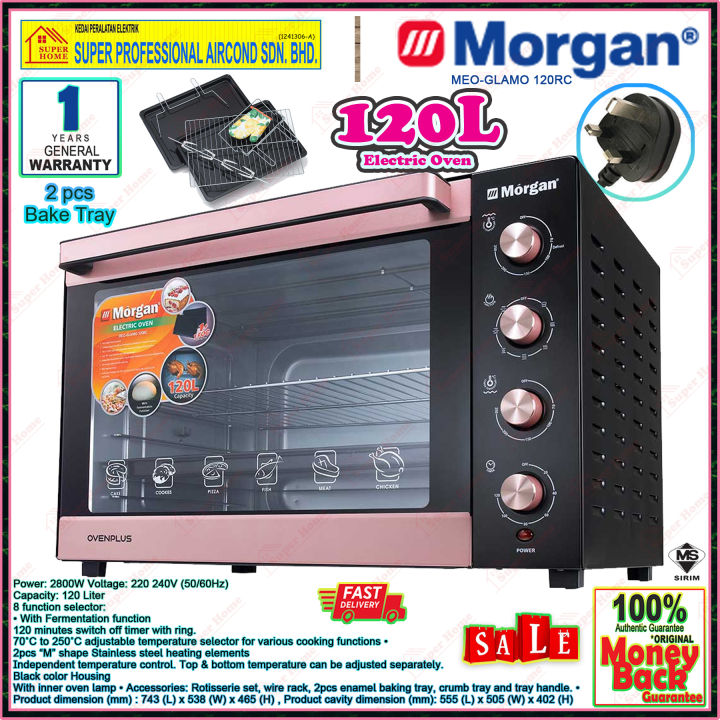 Morgan Electric Oven MEO-GLAMO 120RC Convection Electric Oven 120L ...