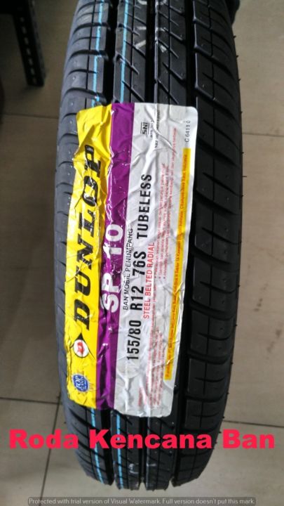 Dunlop SP10 Ukuran 155/80 R12 - Ban Mobil Hijet Carry Motor Roda TIGA ...