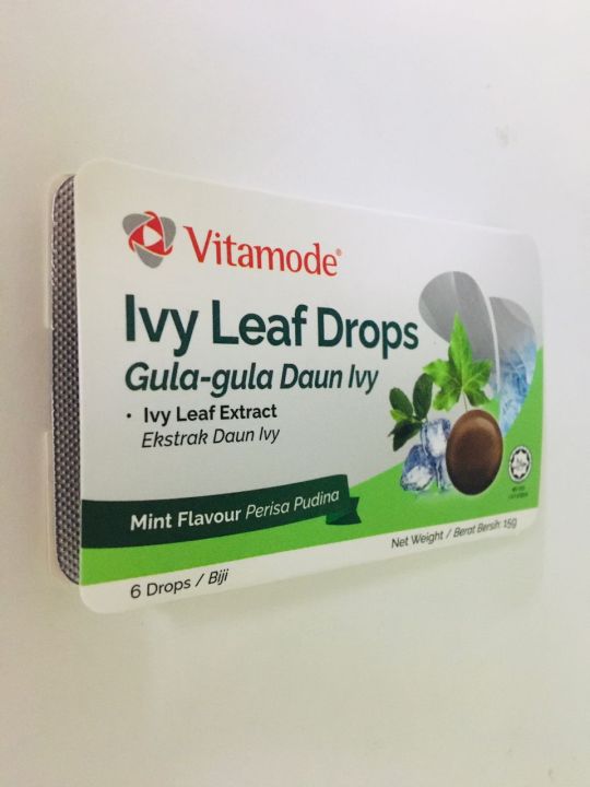 VITAMODE IVY LEAF DROPS 6s FOR COUGH x 3PACK | Lazada