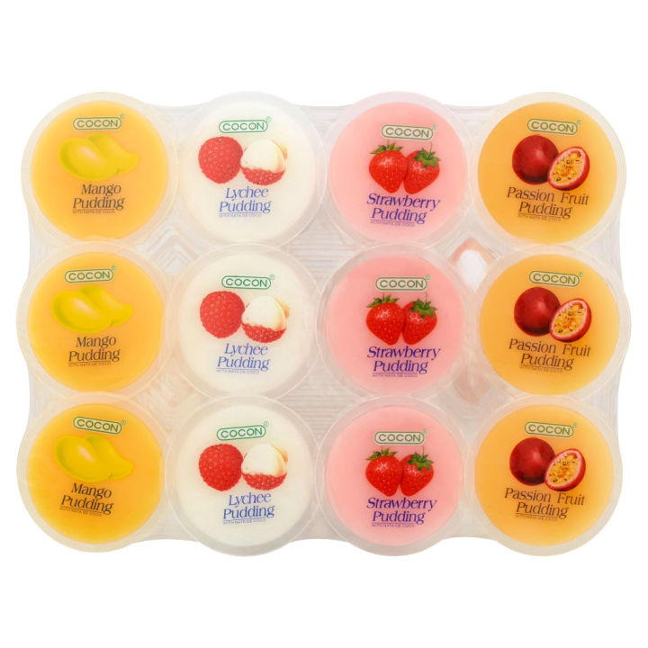 Cocon Nata Decoco Pudding Assorted Flavour (12 x 80g) | Lazada