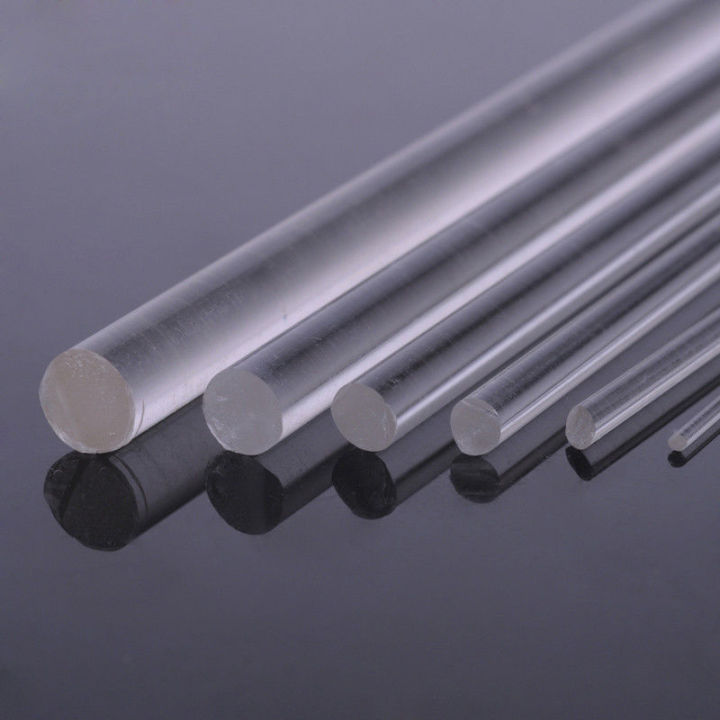 1/5/10pcs Clear Acrylic Rod 1mm-20mm Diameter x100/200/250/300mm Long ...