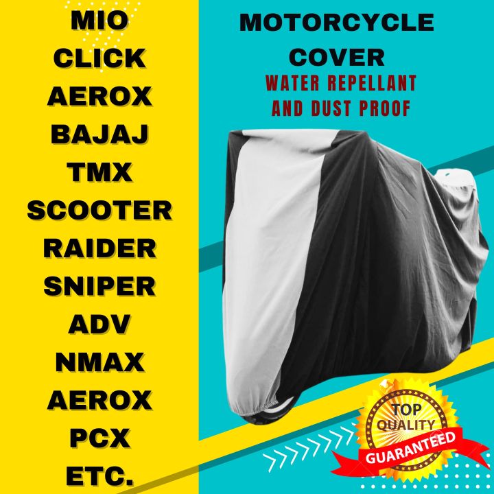MOTORCYCLE COVER MIO WAVE RAIDER SNIPER SMASH TMX BAJAJ NMAX ADV AEROX ...