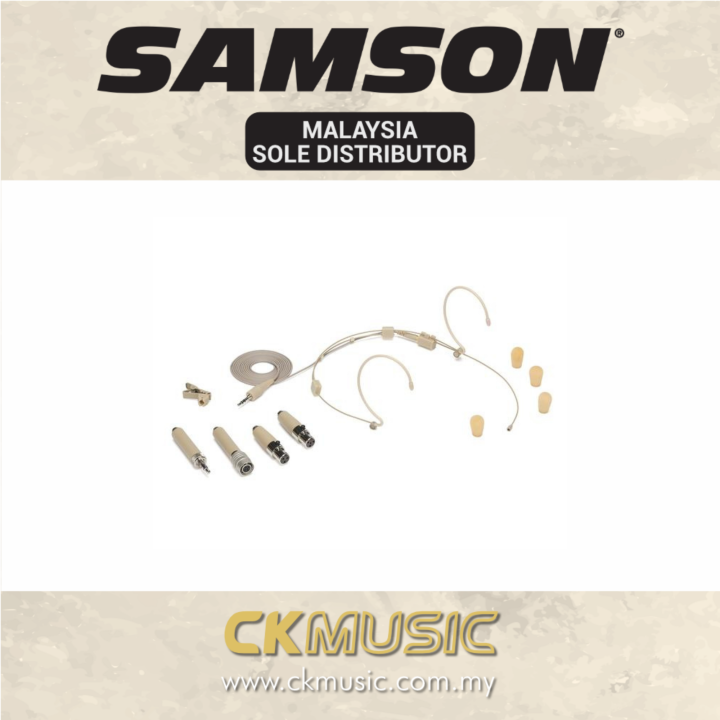 Samson DE50 - Headset Microphone with Micro-Miniature Condenser Capsule ...
