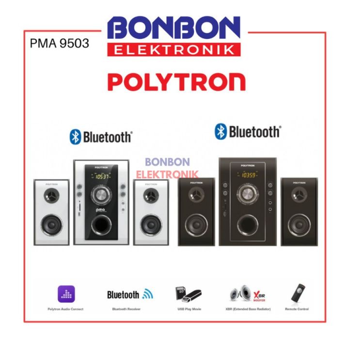 Polytron Speaker PMA 9503 Karaoke Remote Bluetooth USB | Lazada Indonesia