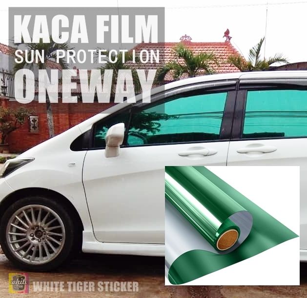 KACA FILM MOBIL ONE WAY 3M SPARTA SILVER ANTI PANAS SINAR MATAHARI KACA ...