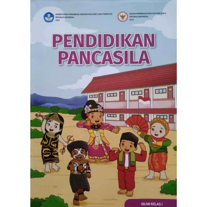 Pancasila kelas 1 SD kurikulum merdeka original Kemendikbud | Lazada ...