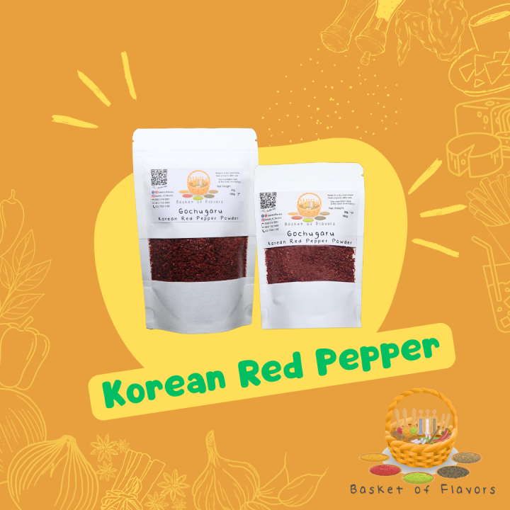 Korean Red Pepper Powder Gochugaru 50g 100g | Lazada PH