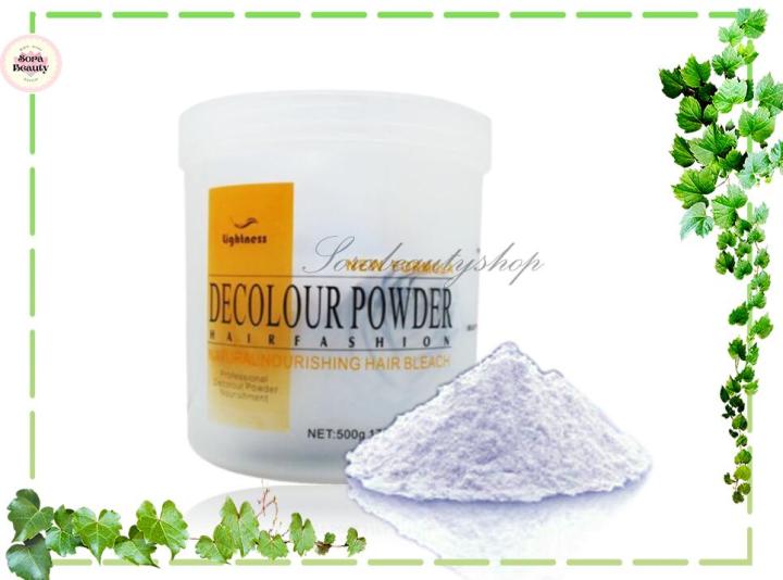 Lightness Decolour Powder Hair Fashion Bleach Bleaching Powder 500g ...