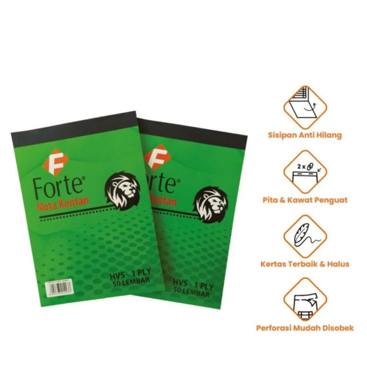 NOTA KONTAN BESAR 1 PLY 1 PACK ISI 10 PCS | Lazada Indonesia