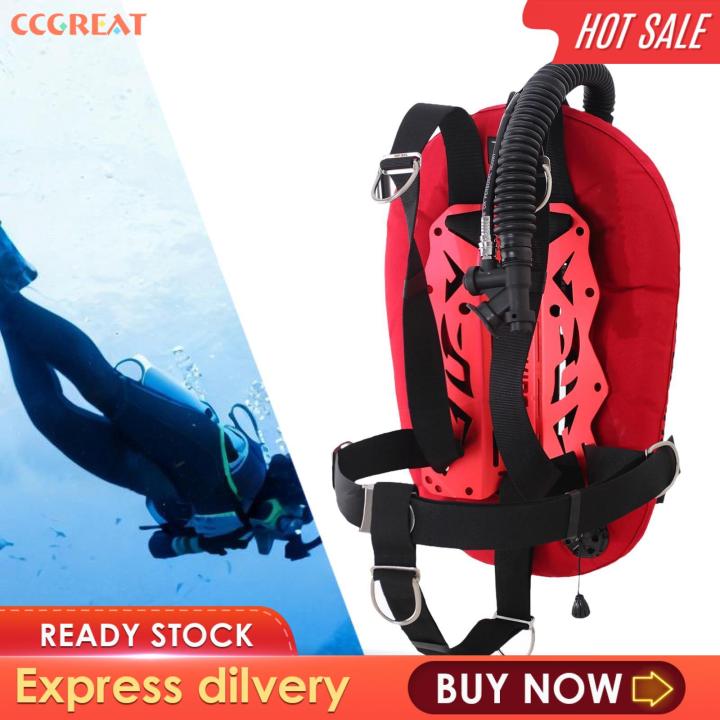 CCGREAT Scuba Diving Backmount Donut Wing Scuba BCD Set Comfortable ...