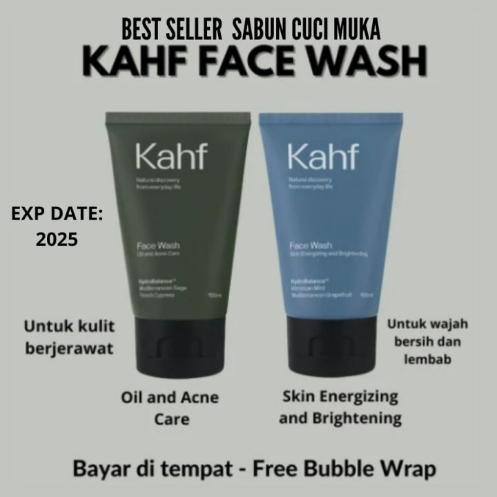 Kahf Face Wash 100 ml | Lazada Indonesia