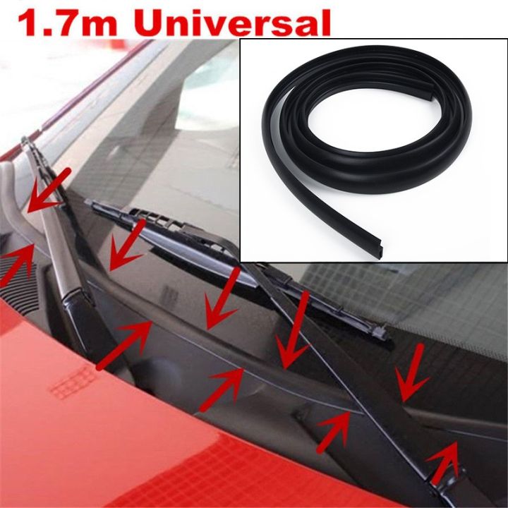 【Overauto】 Perfect Replacement Black Rubber Trim Seal for Car Front ...