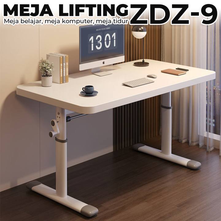 FIXELE - Meja Belajar Adjustable Portable 3 Ukuran Meja Kantor Meja ...