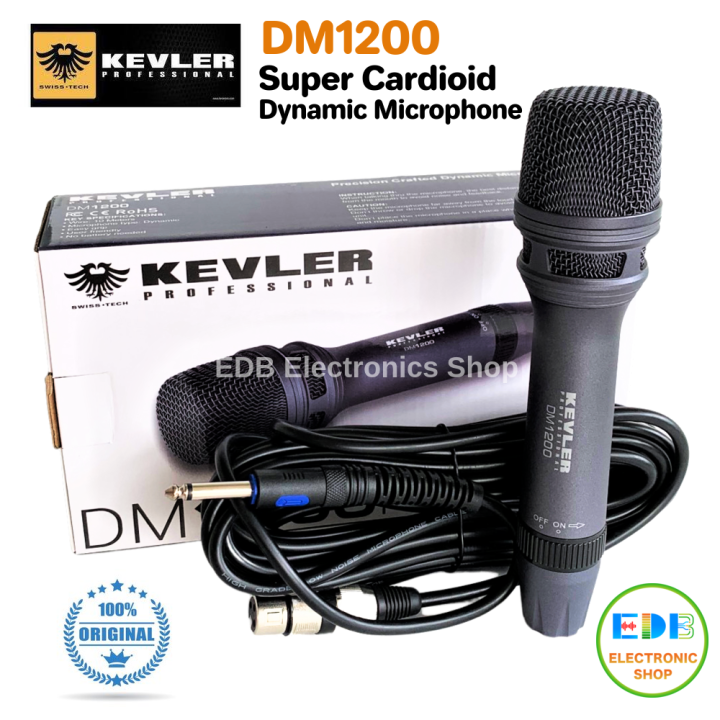 Original Kevler DM1200 Wired Microphone Precision Crafted Dynamic ...