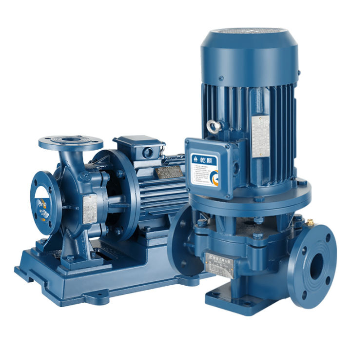 IRG vertical pipeline centrifugal pump ISW horizontal pipeline booster ...