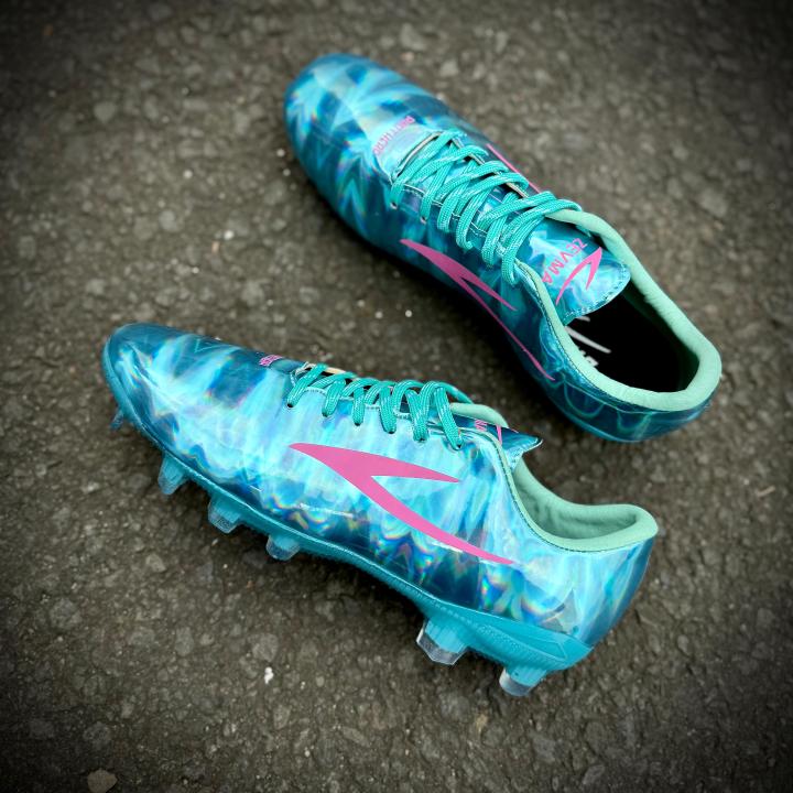 Zevma Sepatu Bola Panthera Pro 3 - Bright Cyan Metallic | Lazada Indonesia