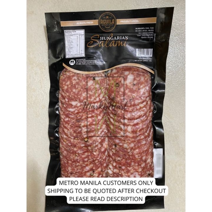 Aguila Hungarian Salami 150g (delivery within metro manila only ...