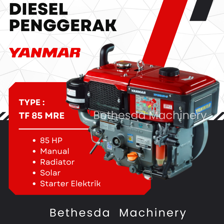 penggerak mesin diesel YANMAR 8.5 PK/HP engine serbaguna TF 85 MRE | Lazada Indonesia