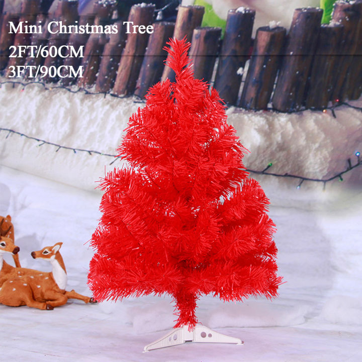 MINI CHRISTMAS TREE COLORED TREE 60CM/90CM DECORATION CHRISTMAS SEASON ...