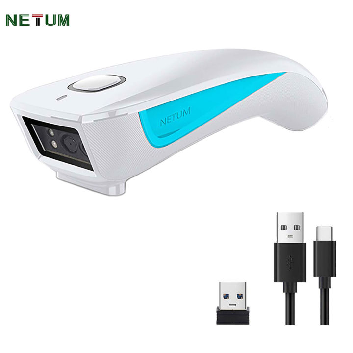 NETUM C850 QR 2Dบลูทู ธ เครื่องสแกนบาร์โค้ดมินิ สแกนเนอร์ พกพา เครื่อง ...