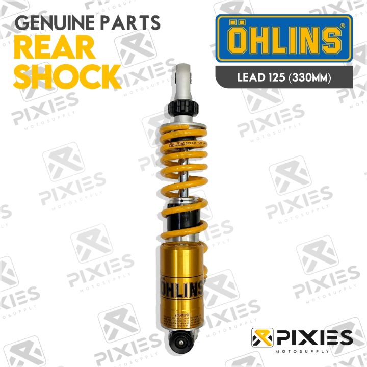 Ohlins Rear Shock 330mm HO328 for Honda Giorno 125 / Yamaha Fazzio 125 ...