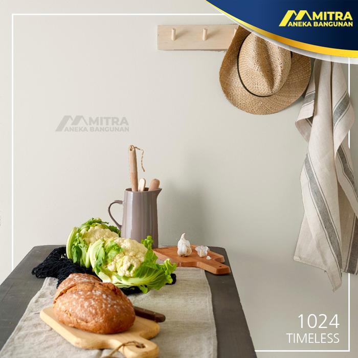 CAT TEMBOK INTERIOR EKSTERIOR JOTUN WARNA TIMELESS 1024 / PUTIH ABU-The ...