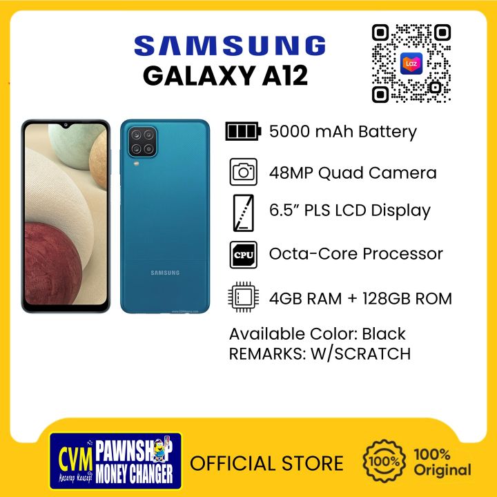 SAMSUNG GALAXY A12 / 6GB RAM / 128GB ROM / 5000 MAH | Lazada PH