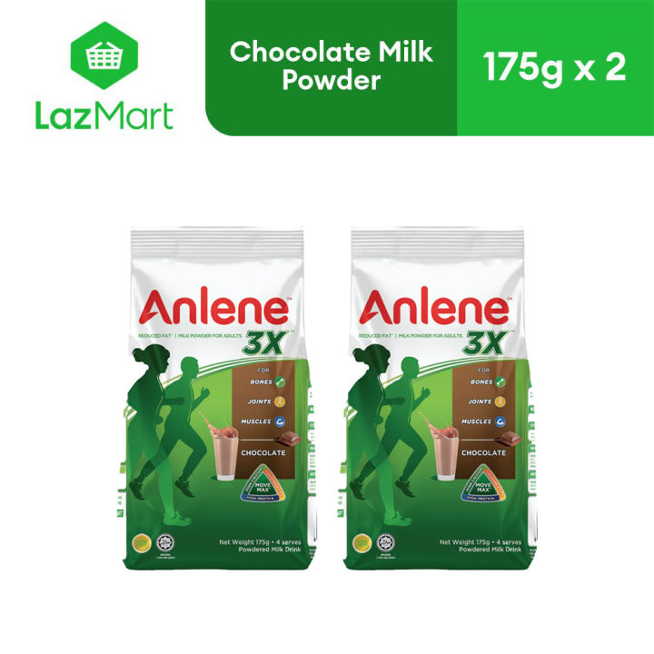 Anlene MoveMax Milk Powder Chocolate 175G - Pack of 2 | Lazada PH
