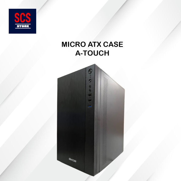 SLEVCASE A-TOUCH / NOMA PLUS Micro ATX Casing WITH POWER SUPPLY | Lazada