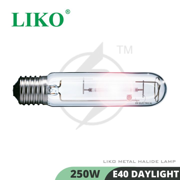 LIKO 250W 400W HQI-T/ HQI-BT METAL HALIDE LAMP TUBE (DAYLIGHT 6500K ...